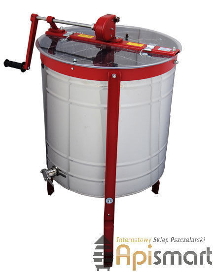 Tangential honey extractor Ø600 mm, 4 honey frames, manual drive ...